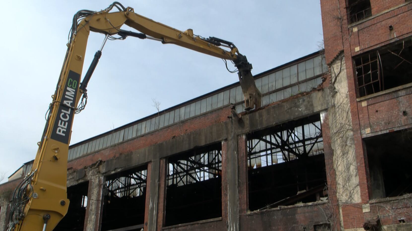 Demolition begins on former Fairmont Box Factory