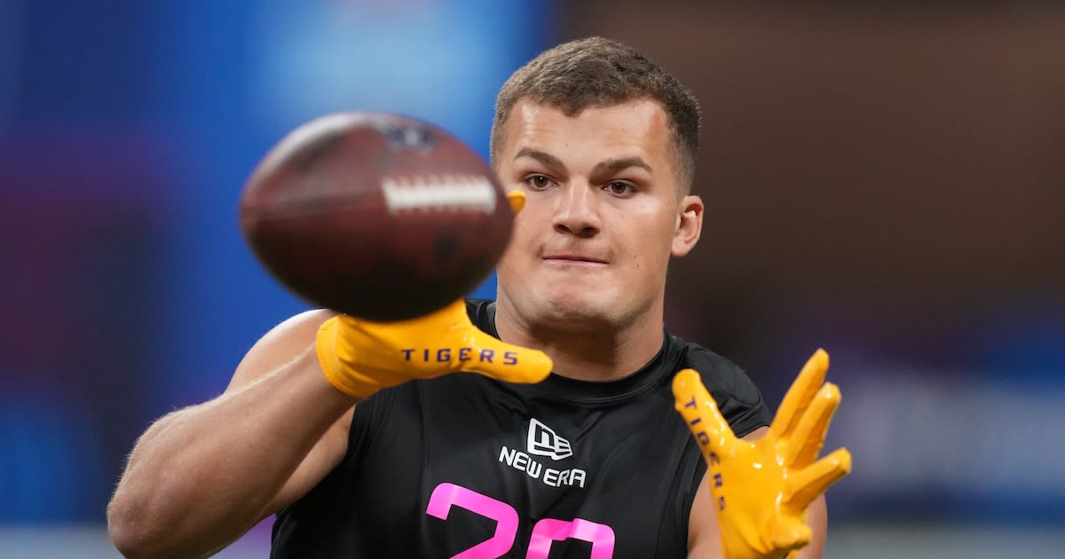 The latest on LSU TE Mason Taylor’s NFL visits with draft approaching