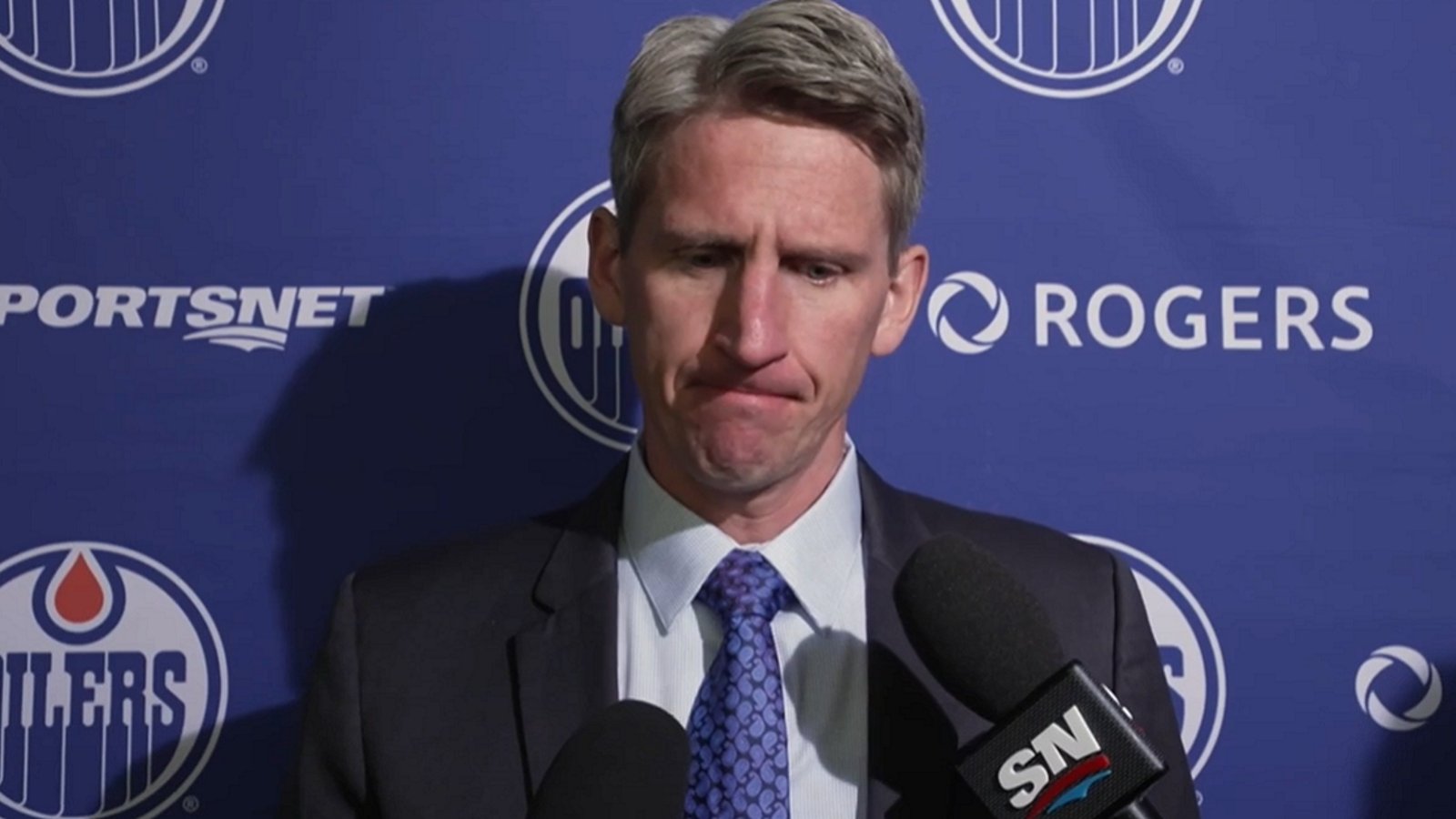 Kris Knoblauch reveals every player the Oilers will be missing for Game 1.
