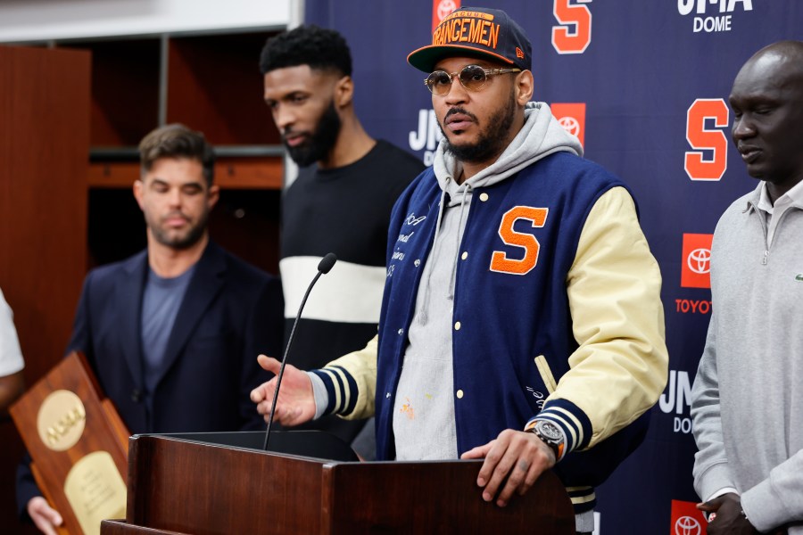 Former NBA and Syracuse basketball legend Carmelo Anthony launches ...