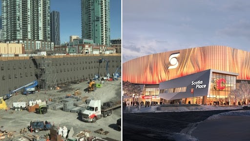 Construction of Scotia Place said to be on track as excavation work ...