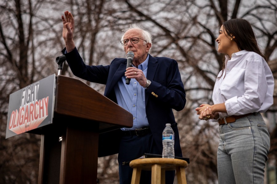 ‘Fighting Oligarchy’: Bernie Sanders, AOC host anti-Trump rally in ...