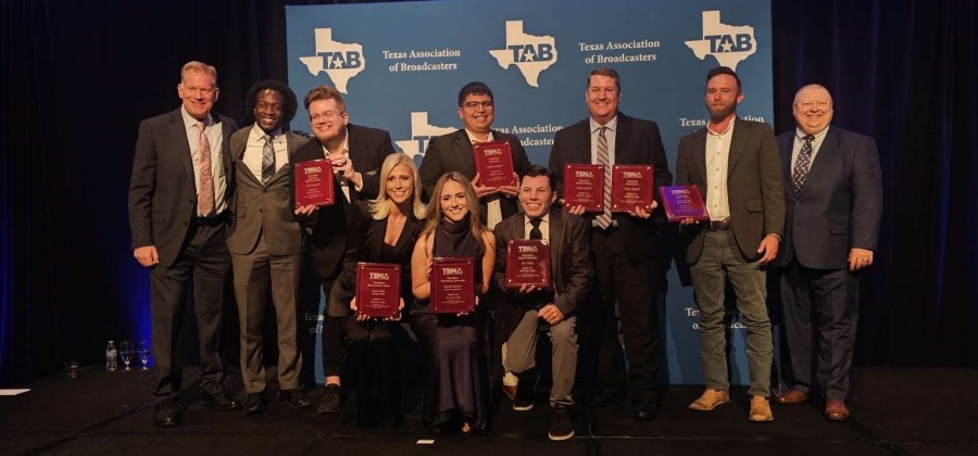 KFDX team dominates in small market category at Texas Broadcast News Awards