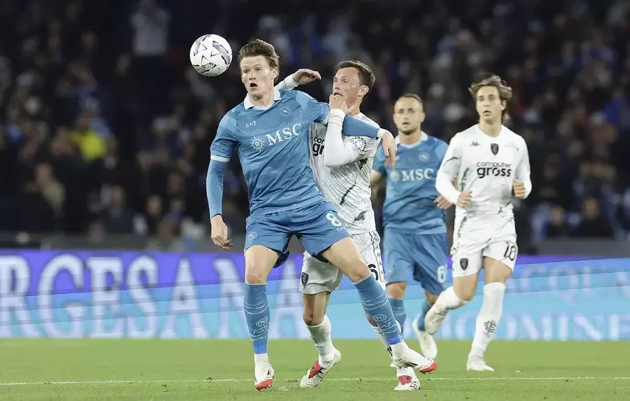 Napoli vs Empoli: Cetak 3 Gol, Tim Conte Kian Kukuh di Urutan 2