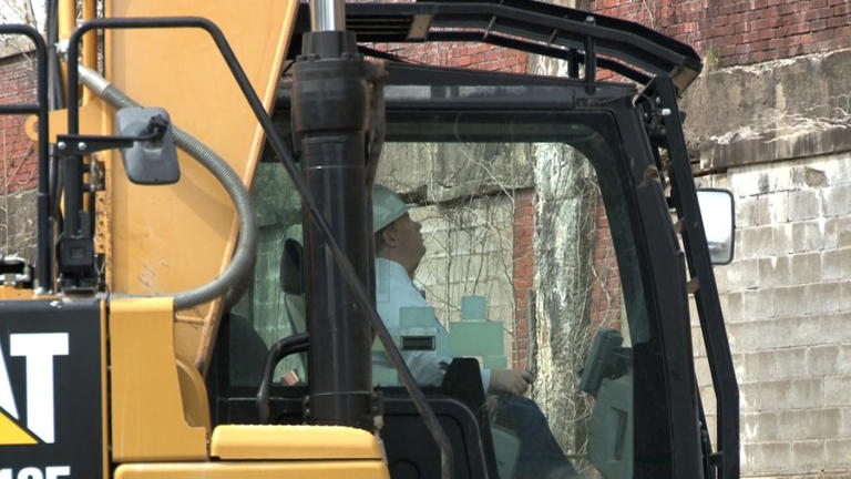 Demolition begins for Fairmont Box Factory