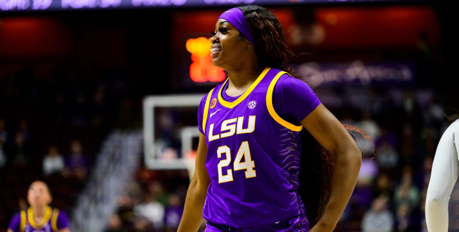 Aneesah Morrow shines in leather dress, jacket combination for WNBA Draft