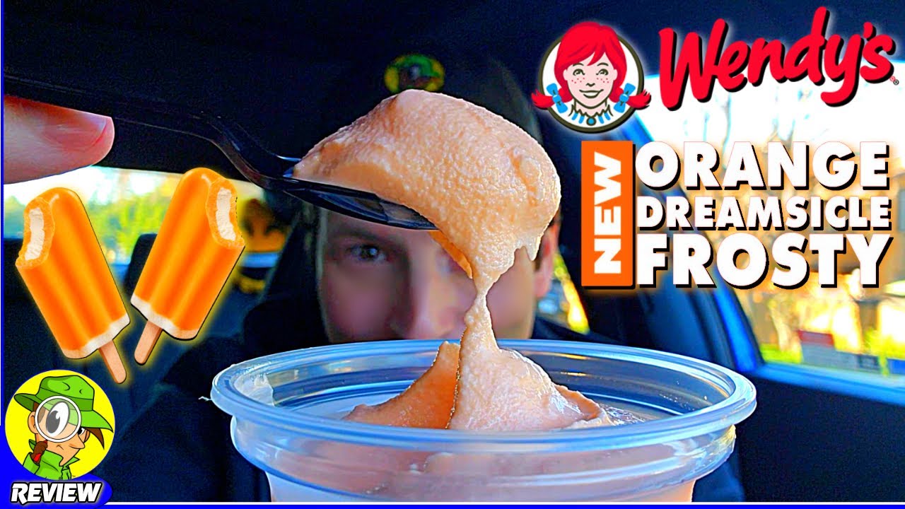Wendy's® ORANGE DREAMSICLE FROSTY® Review