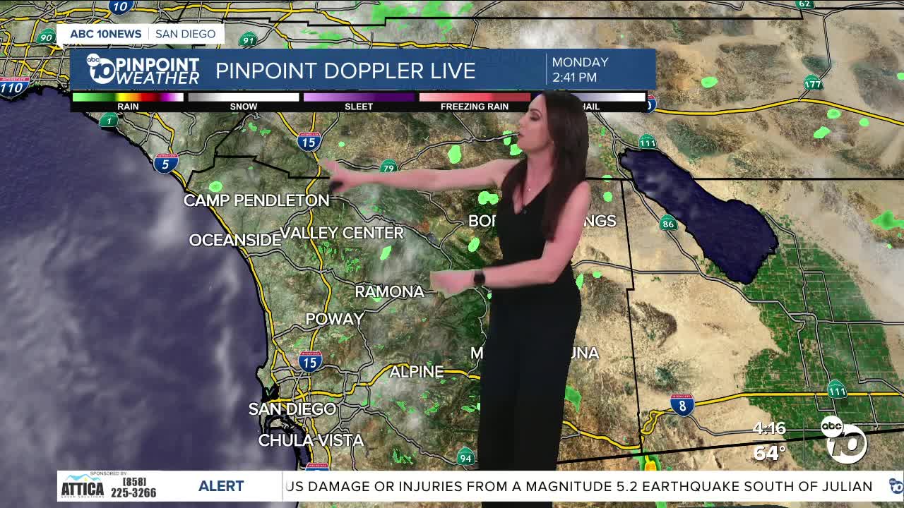 ABC 10News Pinpoint Weather with Meteorologist Megan Parry