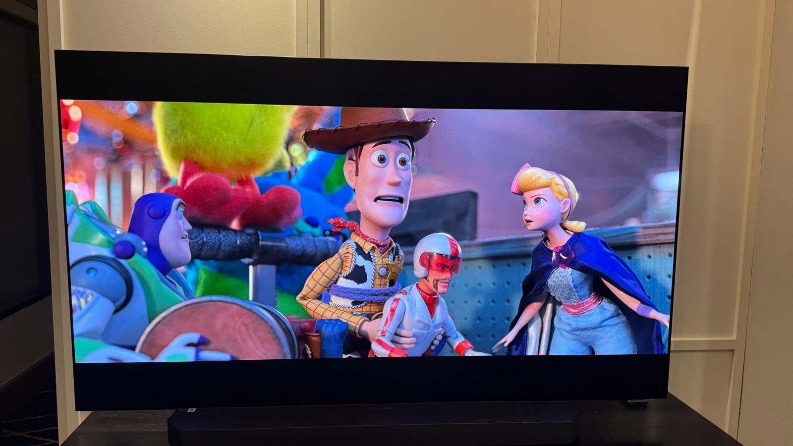 I'm very impressed with the Samsung S95F's anti-glare technology, but I ...