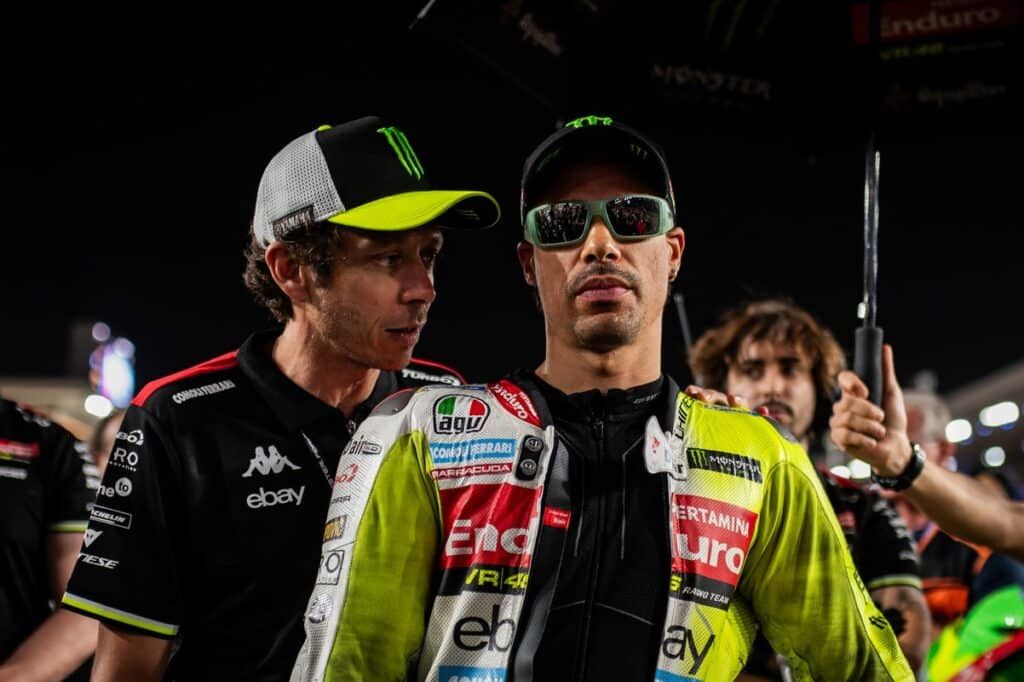 Franco Morbidelli Senang Tidak Tampil Memalukan Saat Valentino Rossi Datang ke Qatar