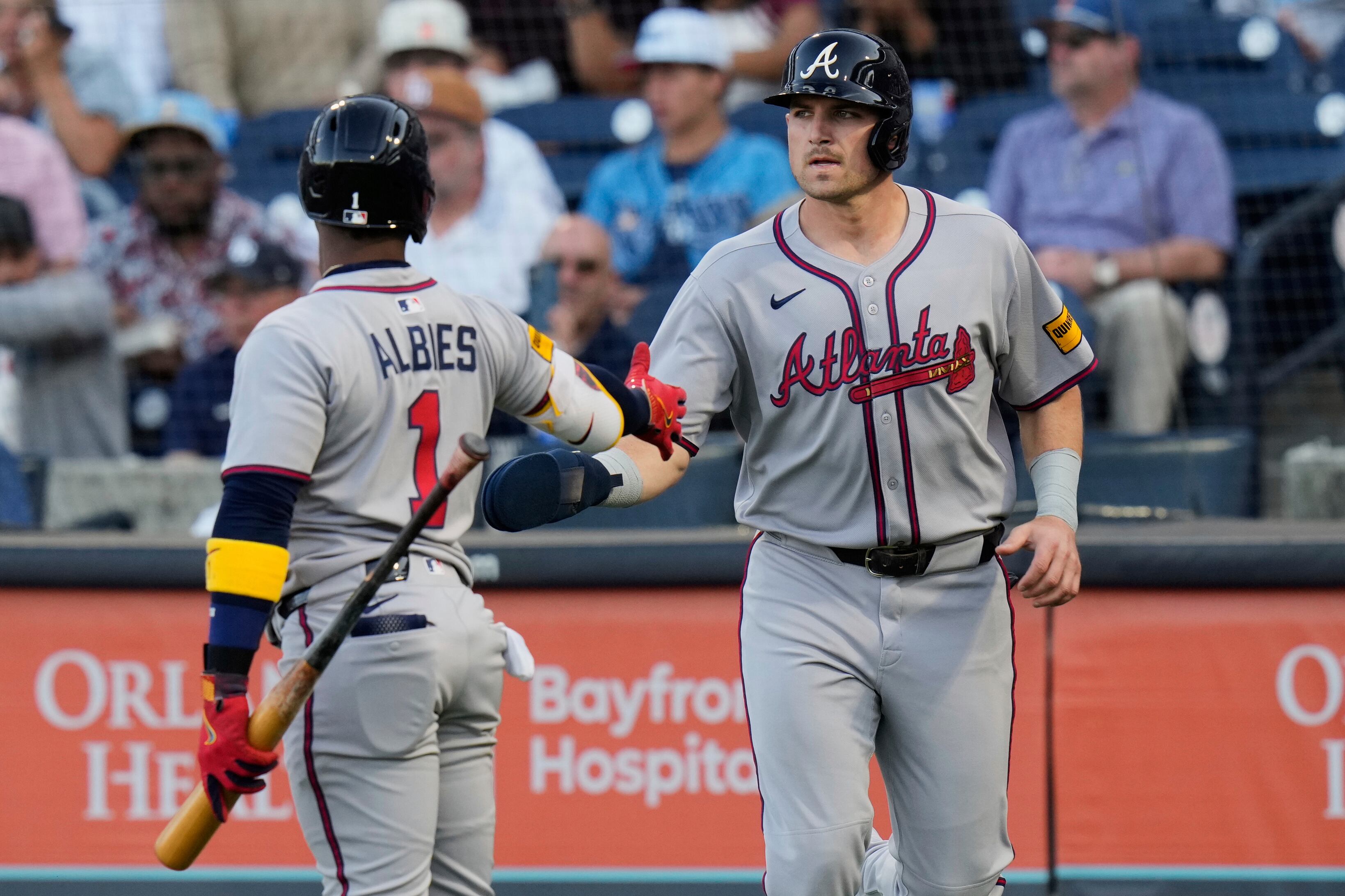 Riley hits 2 home runs, drives in 5 as Braves beat Blue Jays 8-4 for ...