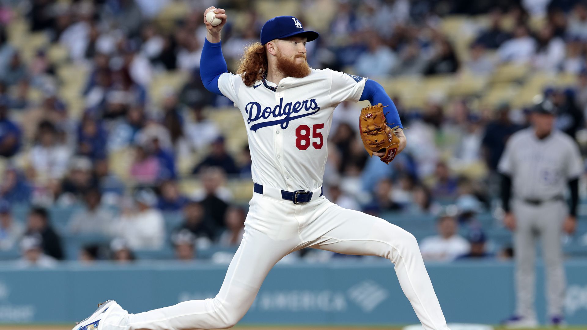 Dustin May brilliant, Dodgers hold on to beat Rockies