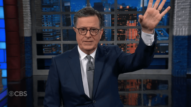 Stephen Colbert Cackles at JD Vance Fumble of Ohio State Football ...