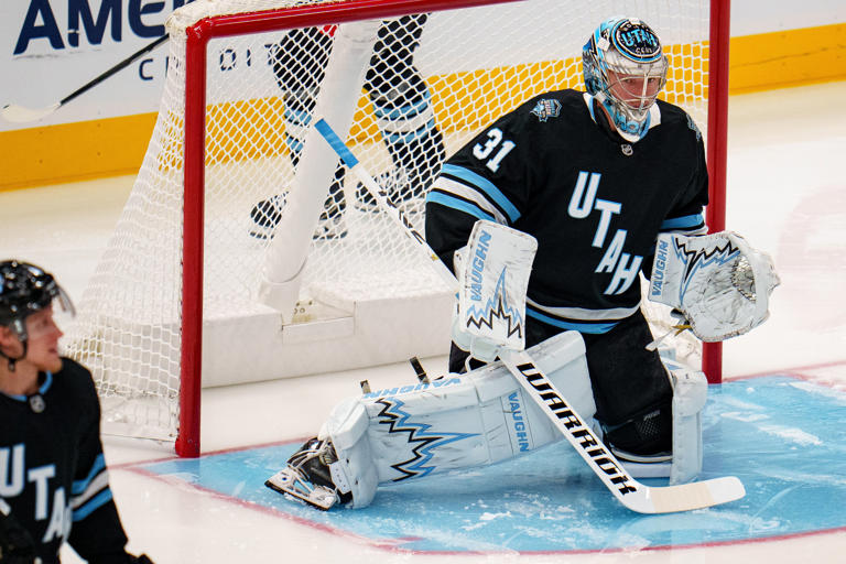 Utah Hockey Club goaltender gets his first NHL win: ‘Something you ...