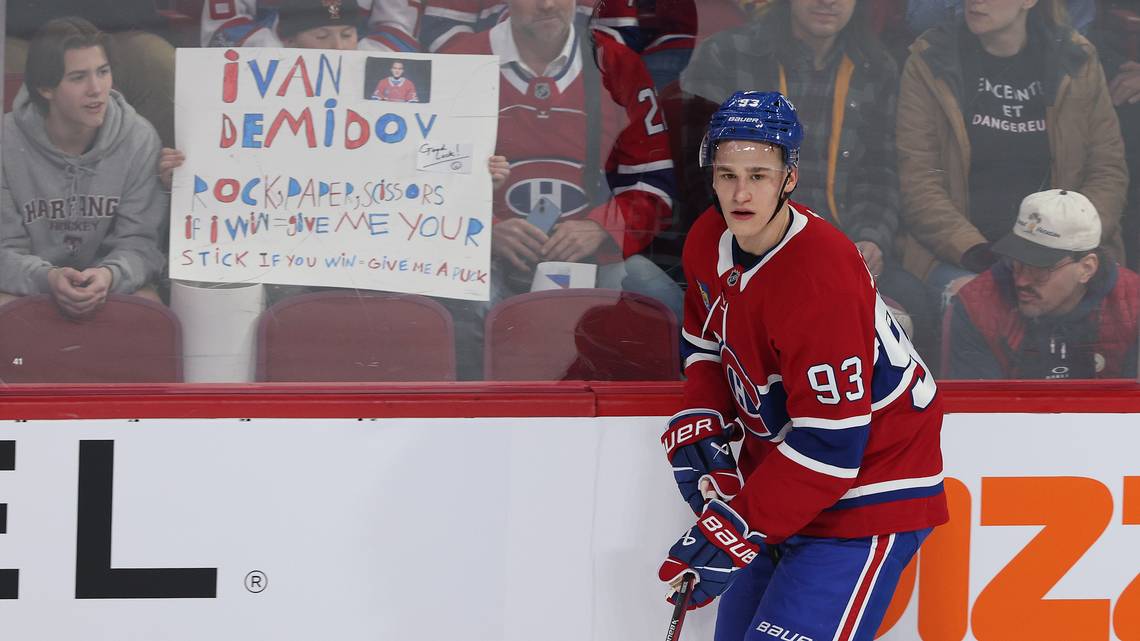 Cowan: Ivan Demidov first star in his NHL debut with Canadiens