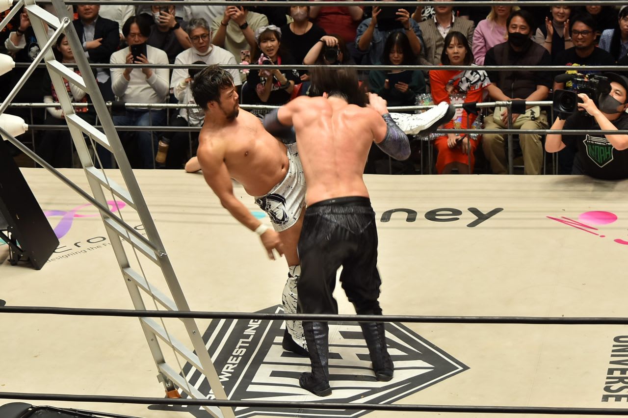【ノア】KENTAがノーDQタッグマッチでOZAWAから勝利！「5月3日､両国｡とことんやってやるよ｣