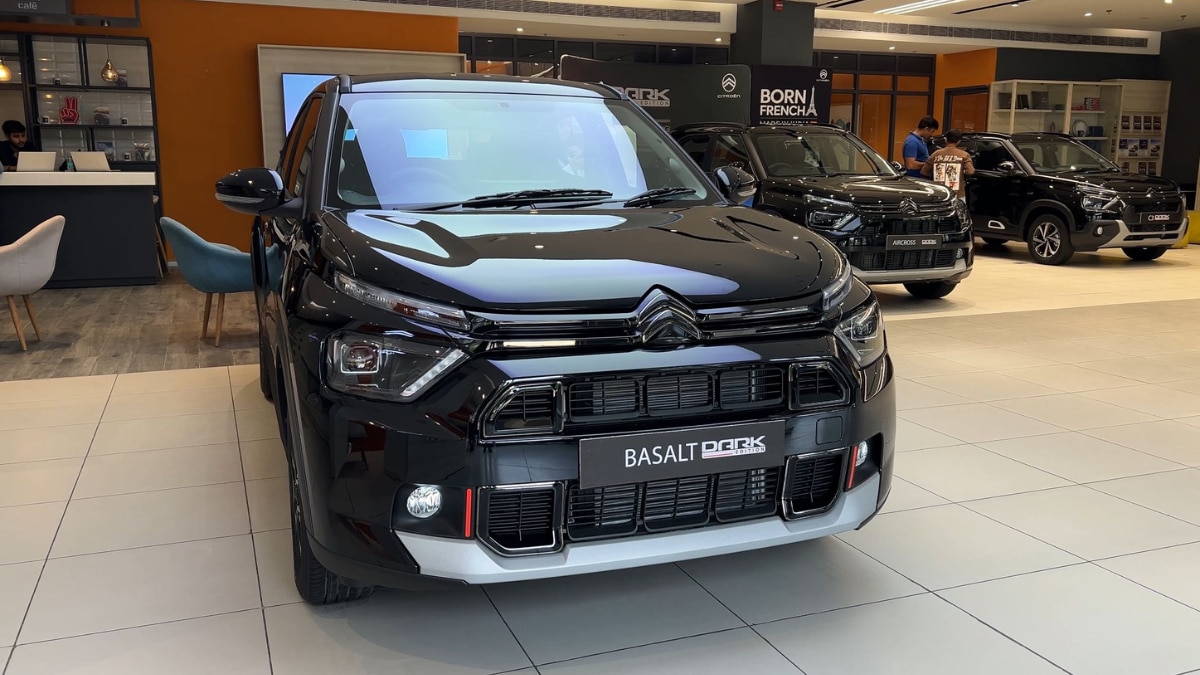 Citroen Basalt, C3 And Aircross Dark Edition Range First Look