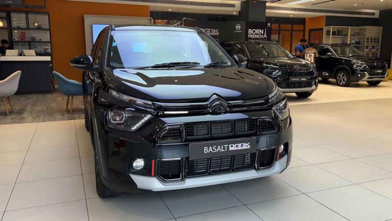 Citroen Basalt, C3 And Aircross Dark Edition Range First Look