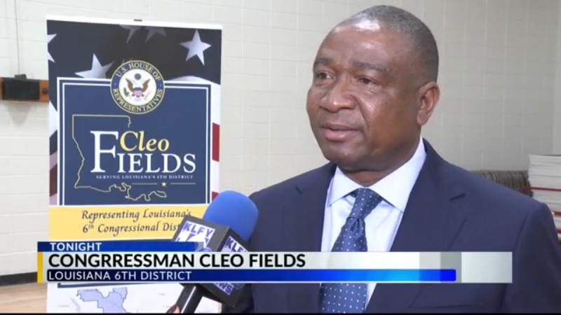 Congressman Cleo Fields continues district tour in Lafayette