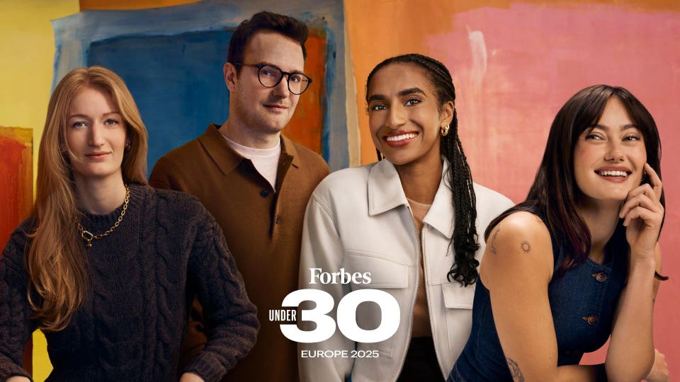 Forbes Announces 10th Annual 30 Under 30 Europe List