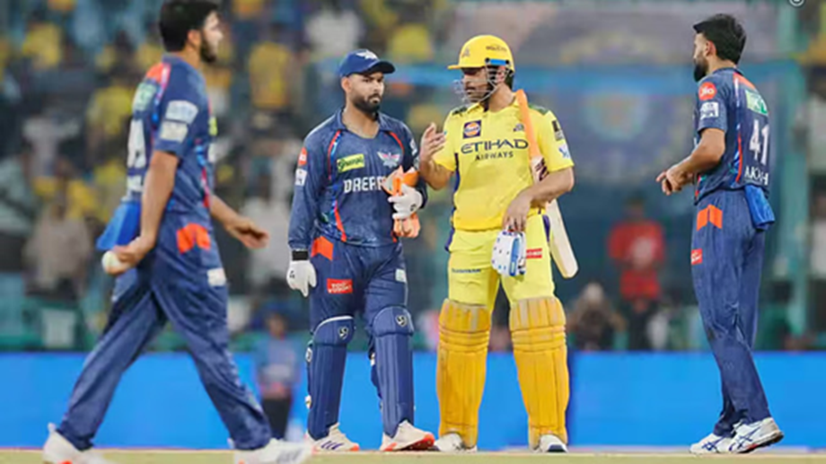 LSG vs CSK: Chennai's second win in this IPL, Dhoni-Dubey's partnership ...