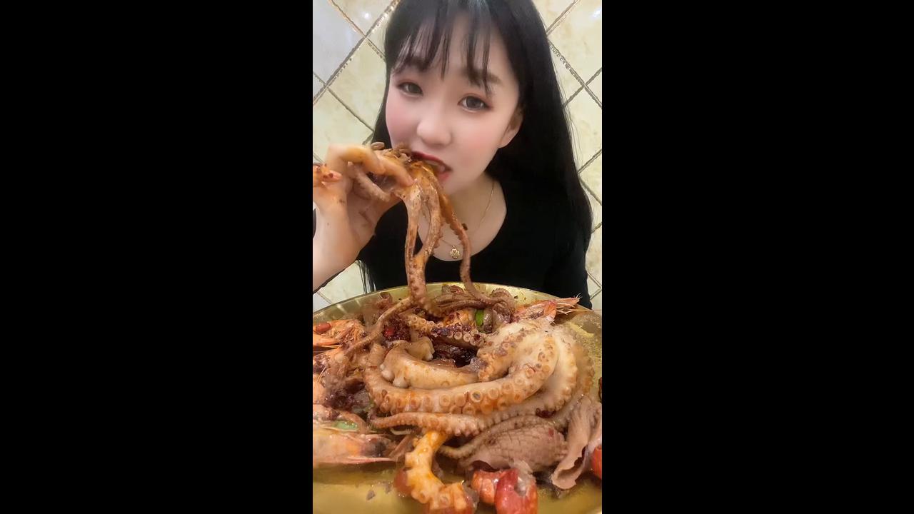 Dried Octopus With Fiery Hot Seasoning