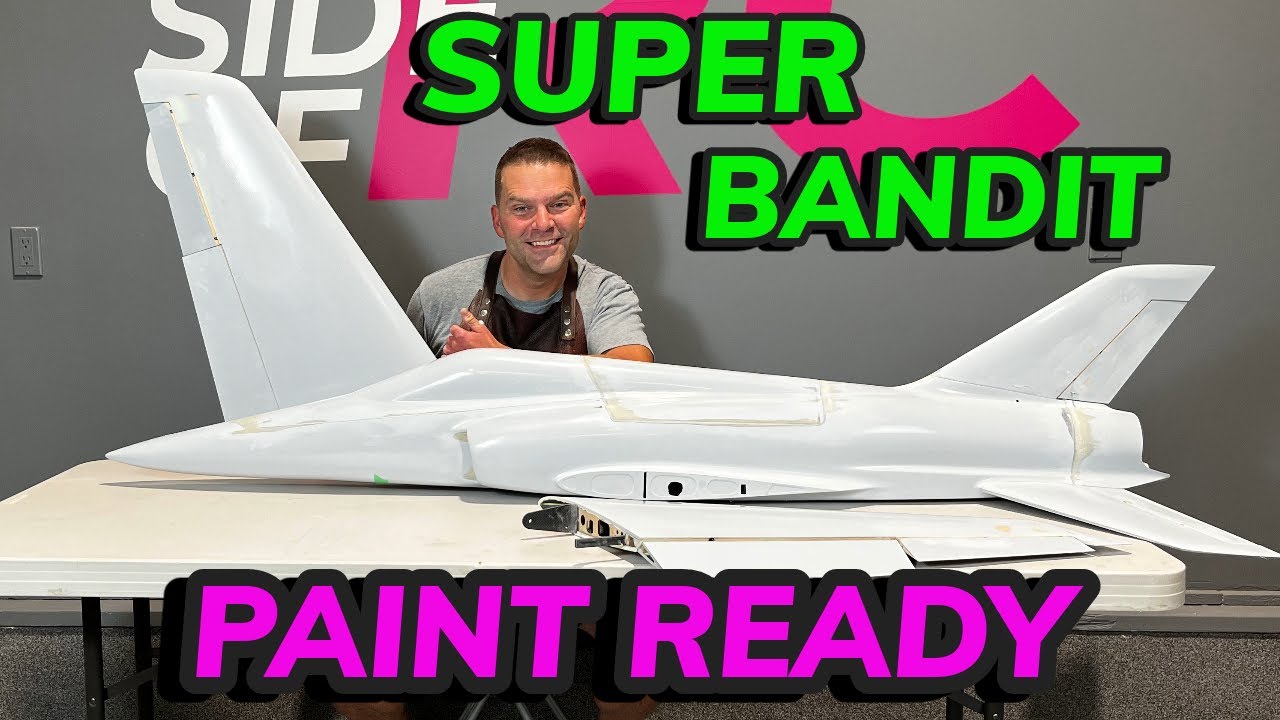 The BVM Super Bandit Is Ready To Be Painted - The Fastest Rcjet