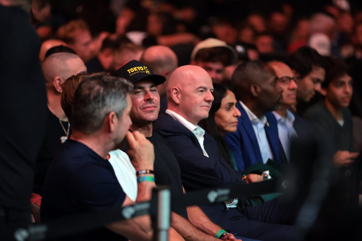 Here are some of the celebrities who attended UFC 314 in Miami