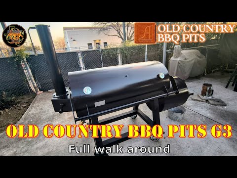 Full Specs & First Look: Old Country BBQ Pits G3 Offset Smoker