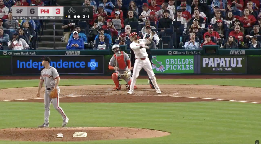 Phillies broadcaster continues Nick Castellanos' home run meme