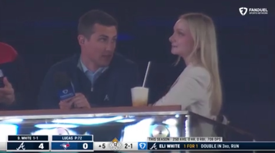 ‘This Is Unbelievable’: Braves Reporter Scores Fan’s Number During Live Hit