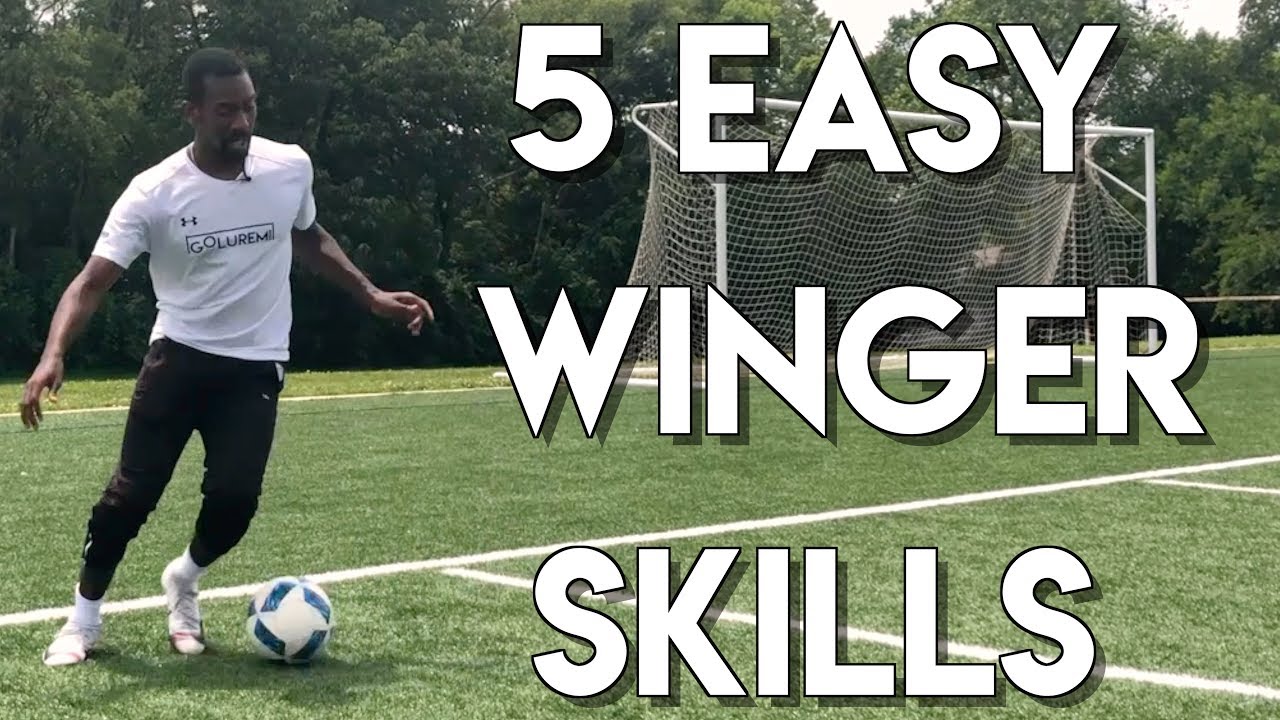 5 Winger Skills for Beginners ⚡ How to Cut Inside Like a Pro in Soccer