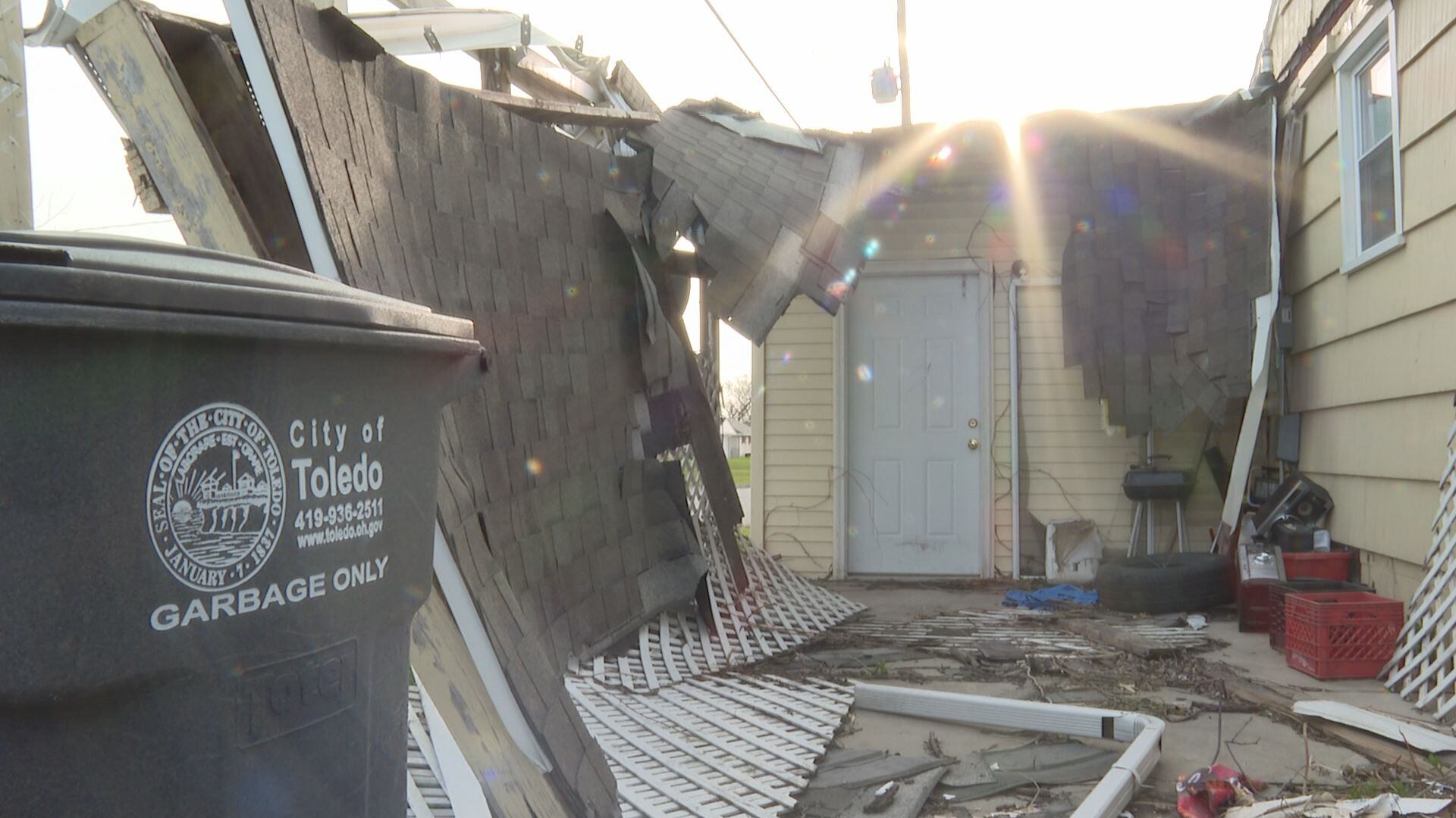Nearly two years after a tornado hit, one Point Place home is still in ...