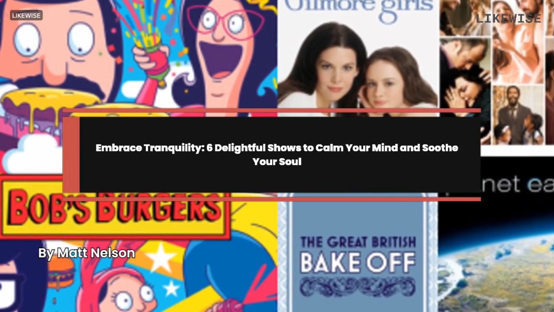 Embrace Tranquility: 6 Delightful Shows to Calm Your Mind and Soothe ...