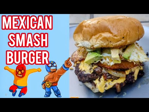 Mexican Smash Burger | Weber Genesis Grill Recipe | Egg Burger Twist!
