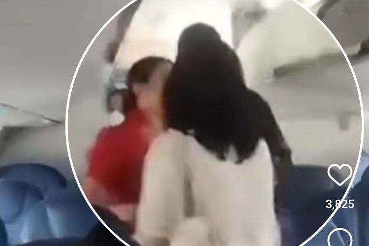 Arogan Banget, Viral di Medsos Anggota DPRD Sumatera Utara Cekik Pramugari di Pesawat