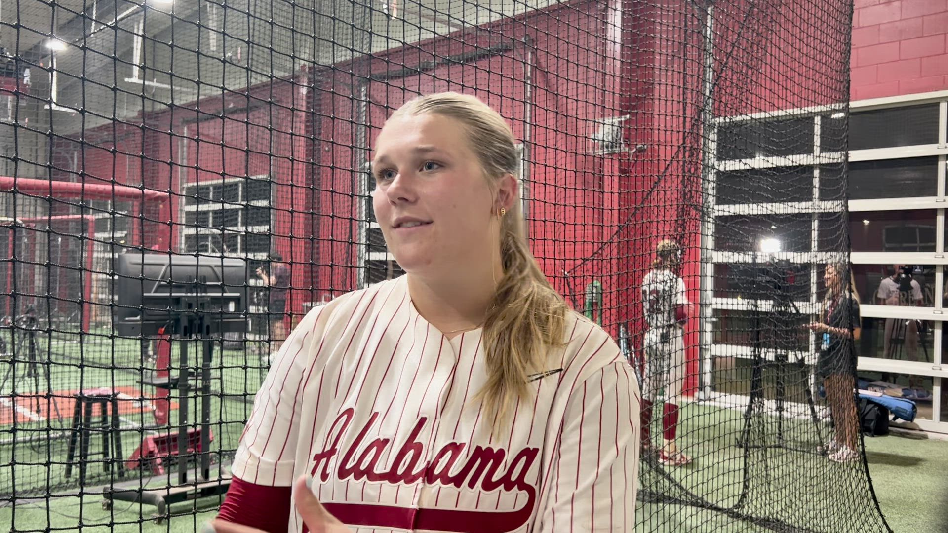 Catelyn Riley talks about win over Oklahoma