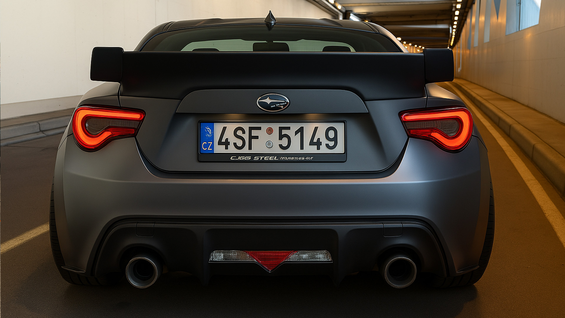 580馬力のスバルBRZ LS3搭載ロケットバニー｜爆音スタート＆豪快ポップ・バン🔥💥