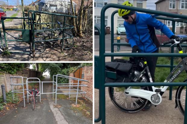 Cyclist documents inaccessible ‘anti-bike’ gates blocking Bexley cycle ...