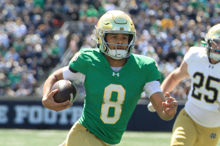 POLL: Sorting Notre Dame’s 2025 Quarterback Arrangement