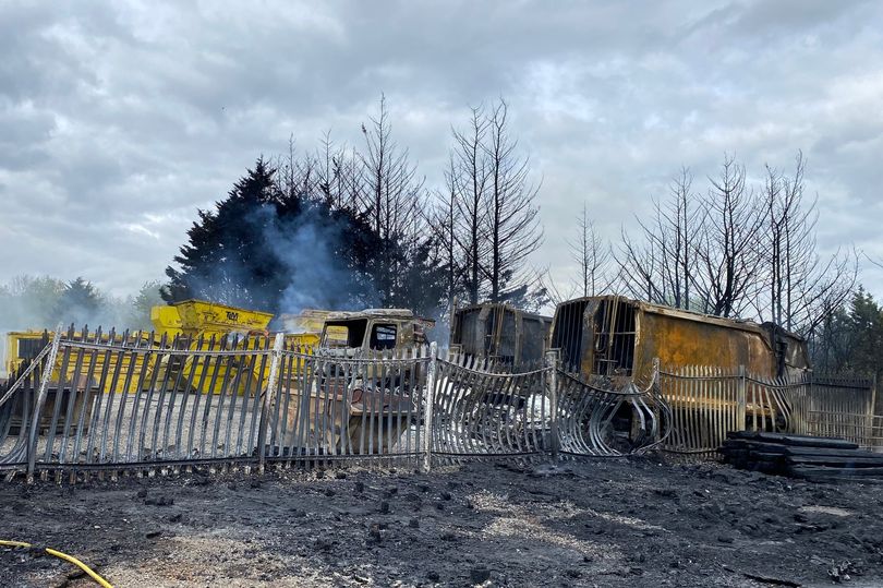 Firefighters tackle major industrial building fire in Basildon