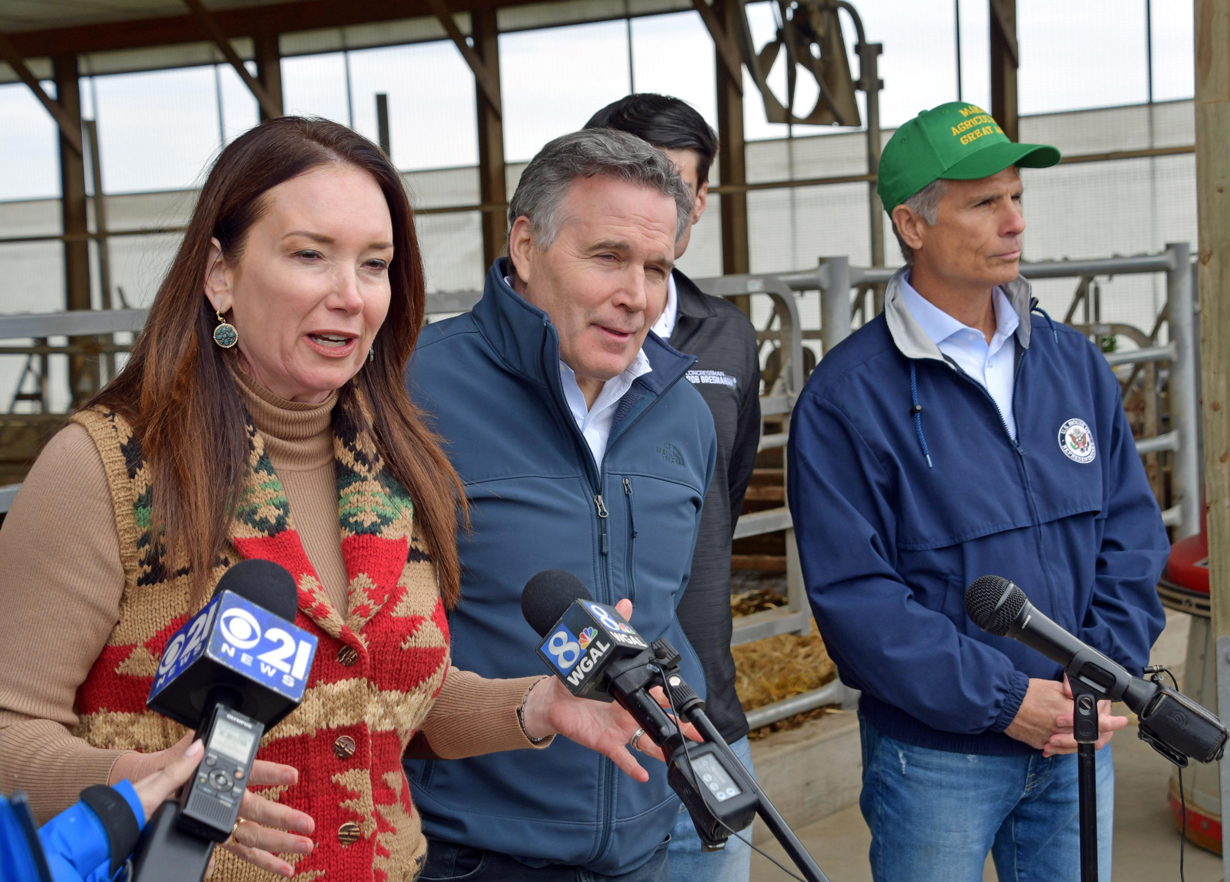 USDA's Brooke Rollins defends Trump tariff policy during farm ...