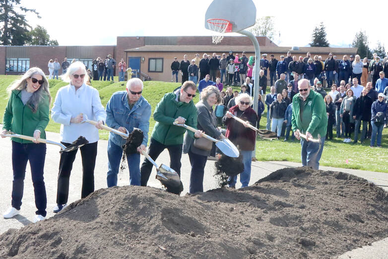 Port Angeles School District breaks ground at new middle school