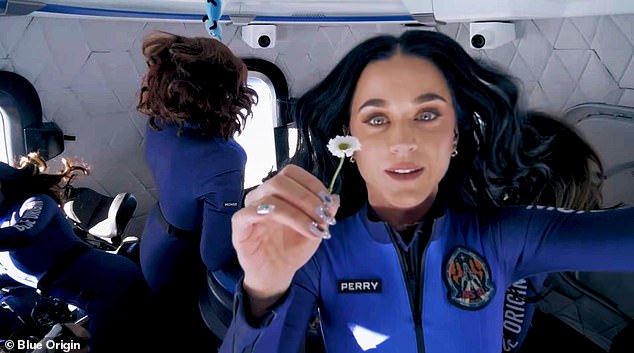 Conspiracy theorists claim Katy Perry's Blue Origin mission was FAKE