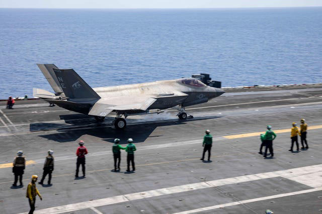 Second US aircraft carrier in Middle East waters ahead of Iran talks