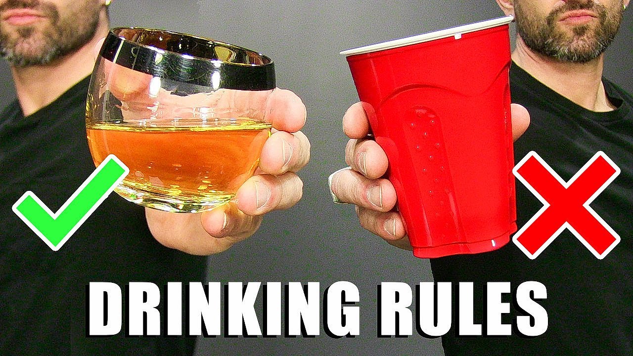 7 Drinking Rules Every Man Should Know!