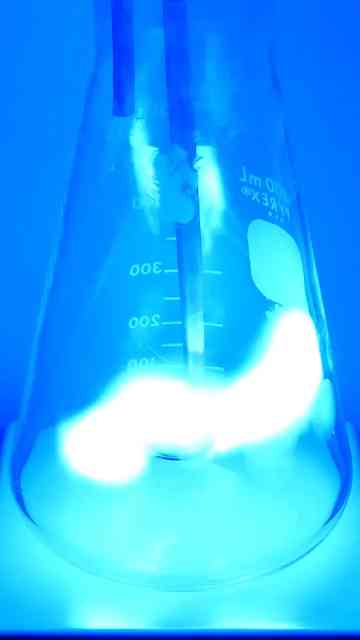 Burning sulfur singes what's left of my eyeballs