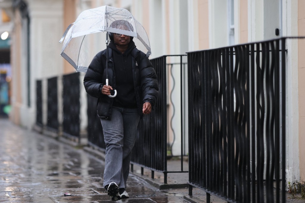 Heavy rainfall warning issued across parts of UK ahead of Easter weekend