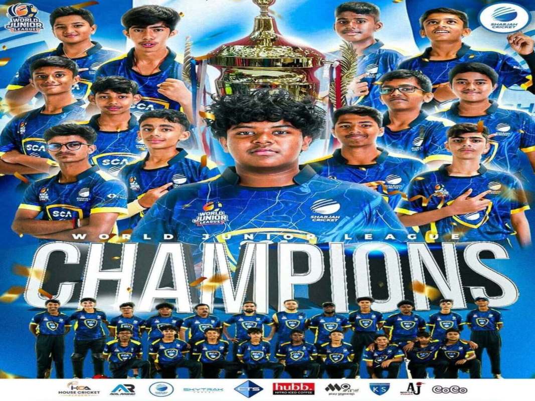 Sharjah Cricket Crowned U14 World Junior League Champions