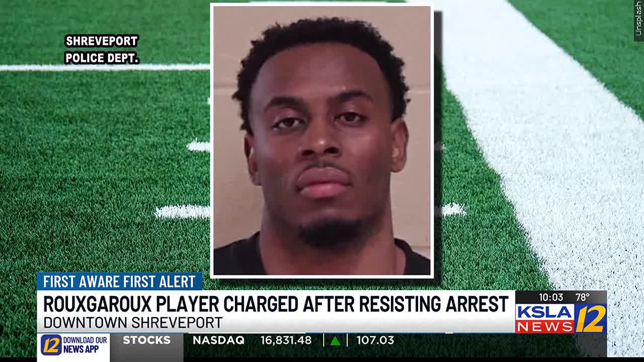 Shreveport Rouxgaroux player seen on video struggling with officers ...